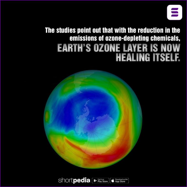 Earth's Ozone Layer Is Healing